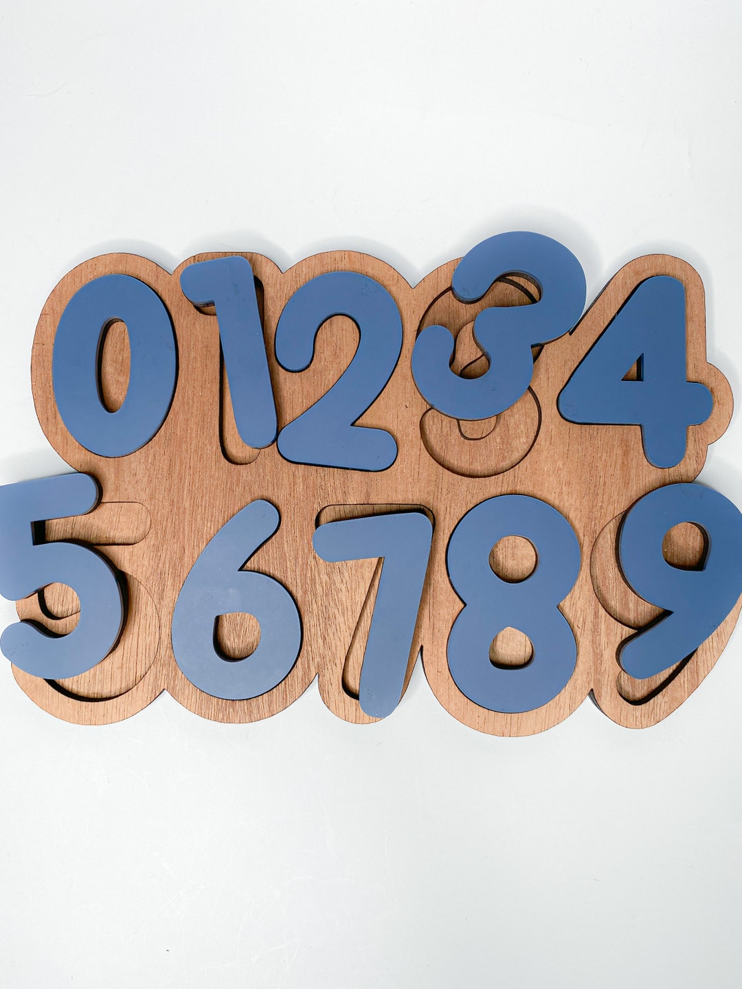 Number Puzzle - Etsy