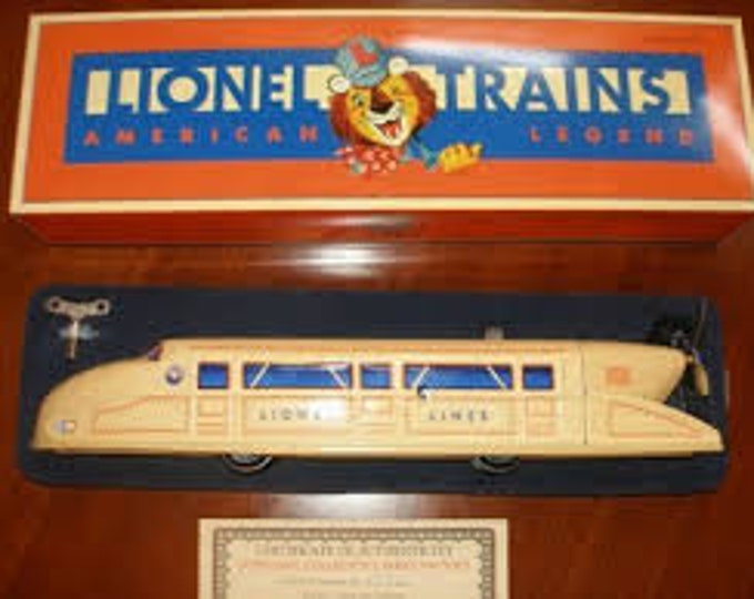 Sealed Lionel Trains O Scale 2160 Rail Zeppelin Tin Wind-up by Schylling - Etsy