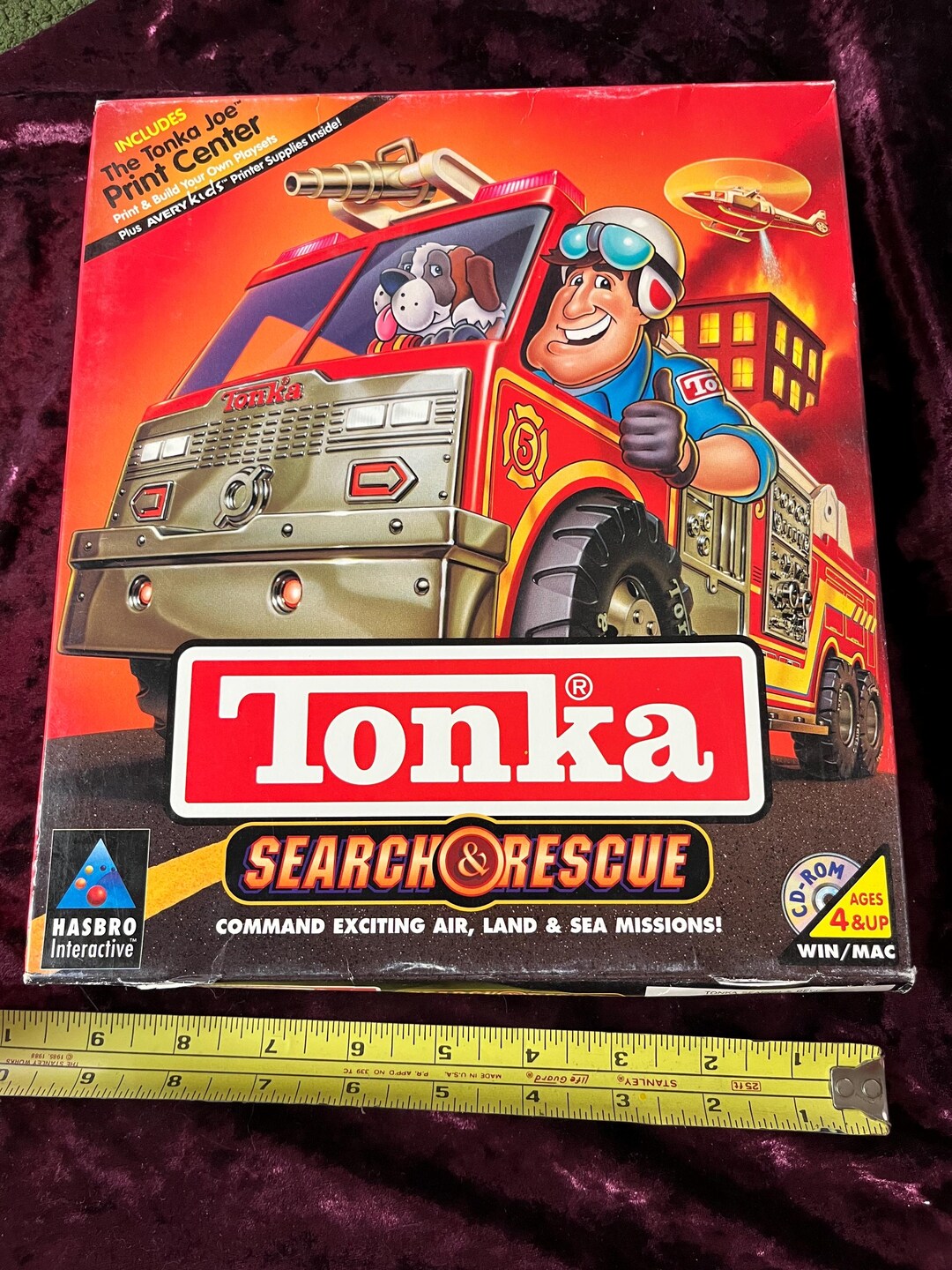 Tonka Search and Rescue Big Box CD-ROM Untested - Etsy