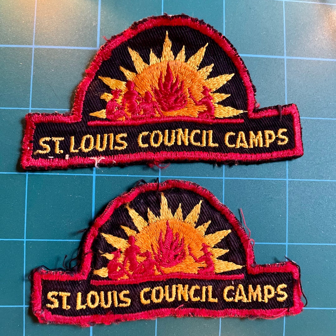 1950s/1960s BSA St. Louis Area Council Camps Patch - Etsy