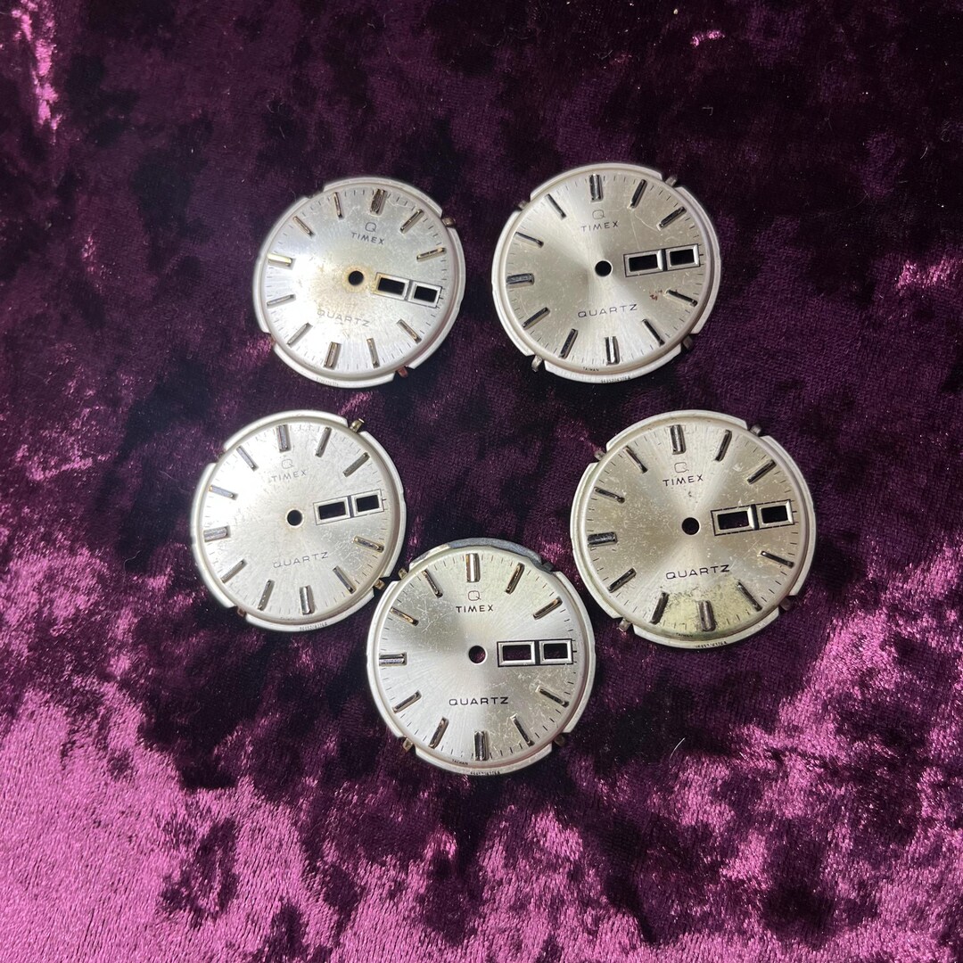Timex Q Vintage Watch Faces Lot of 5 for Crafting or Repair - Etsy