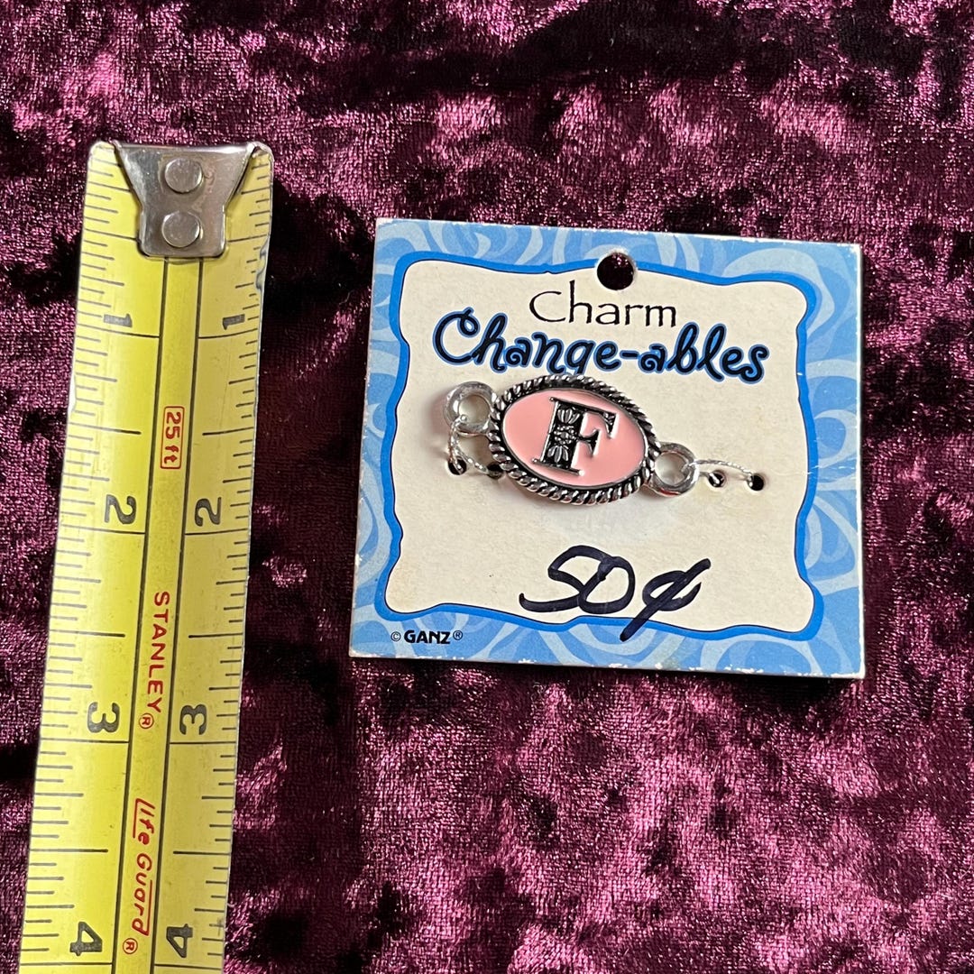 Vintage “F” Charm Ganz Charm Changeables - Etsy