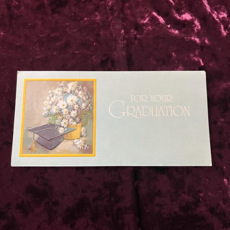 Vintage Graduation Card - Etsy