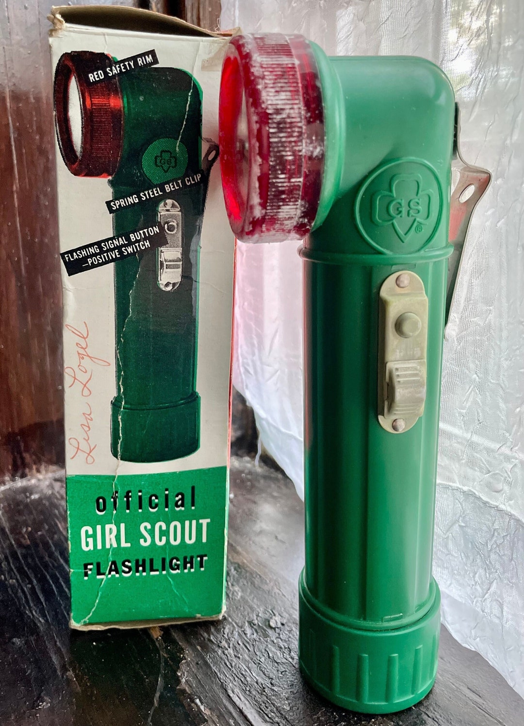Vintage Girl Scouts Flashlight 1956 - Etsy
