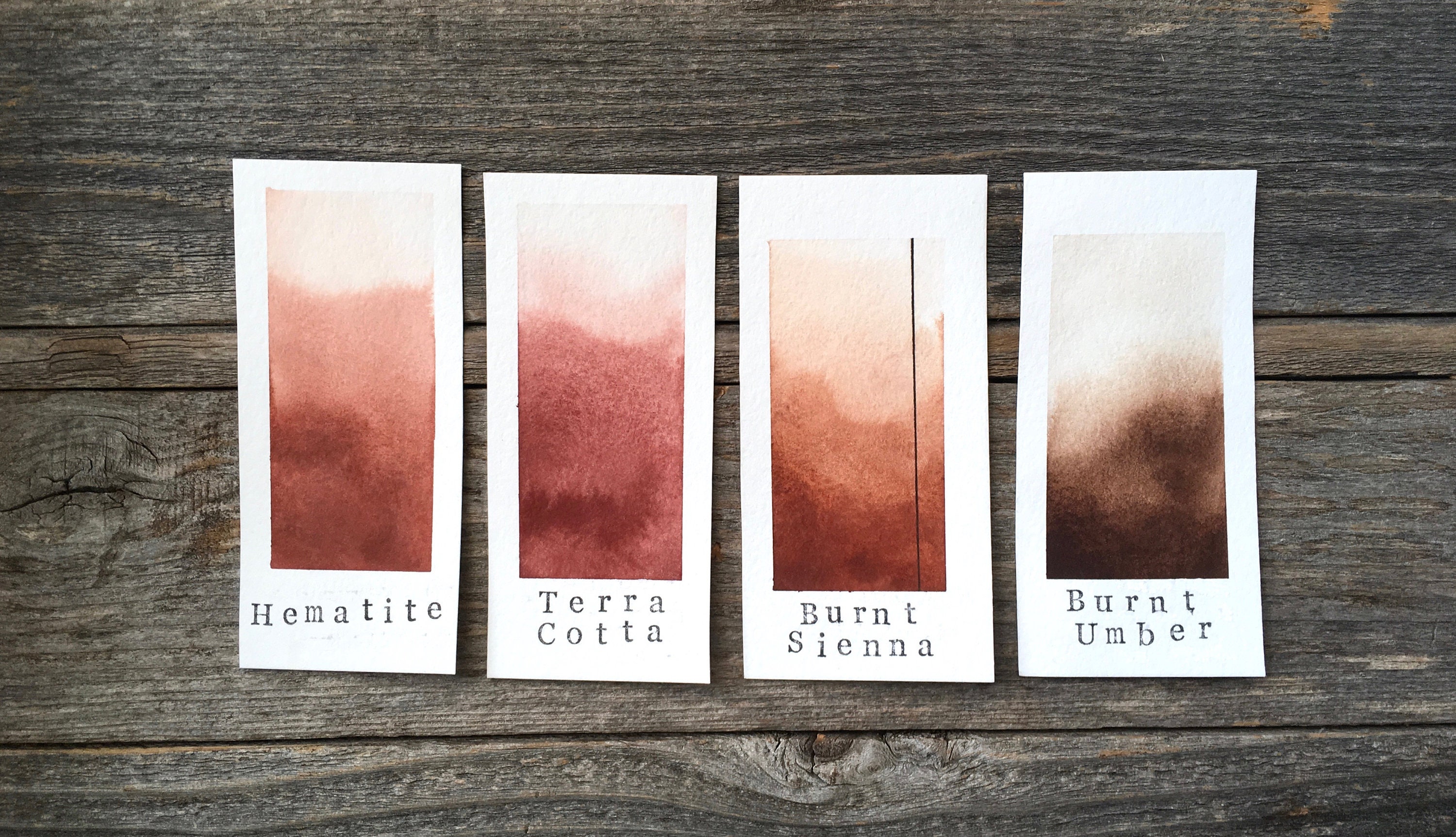 Handmade Watercolor - Hematite - Indian Red - Maroon Red - for Painting ...
