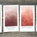 Handmade Watercolor Red Bronze Paint With Sparkles - Etsy