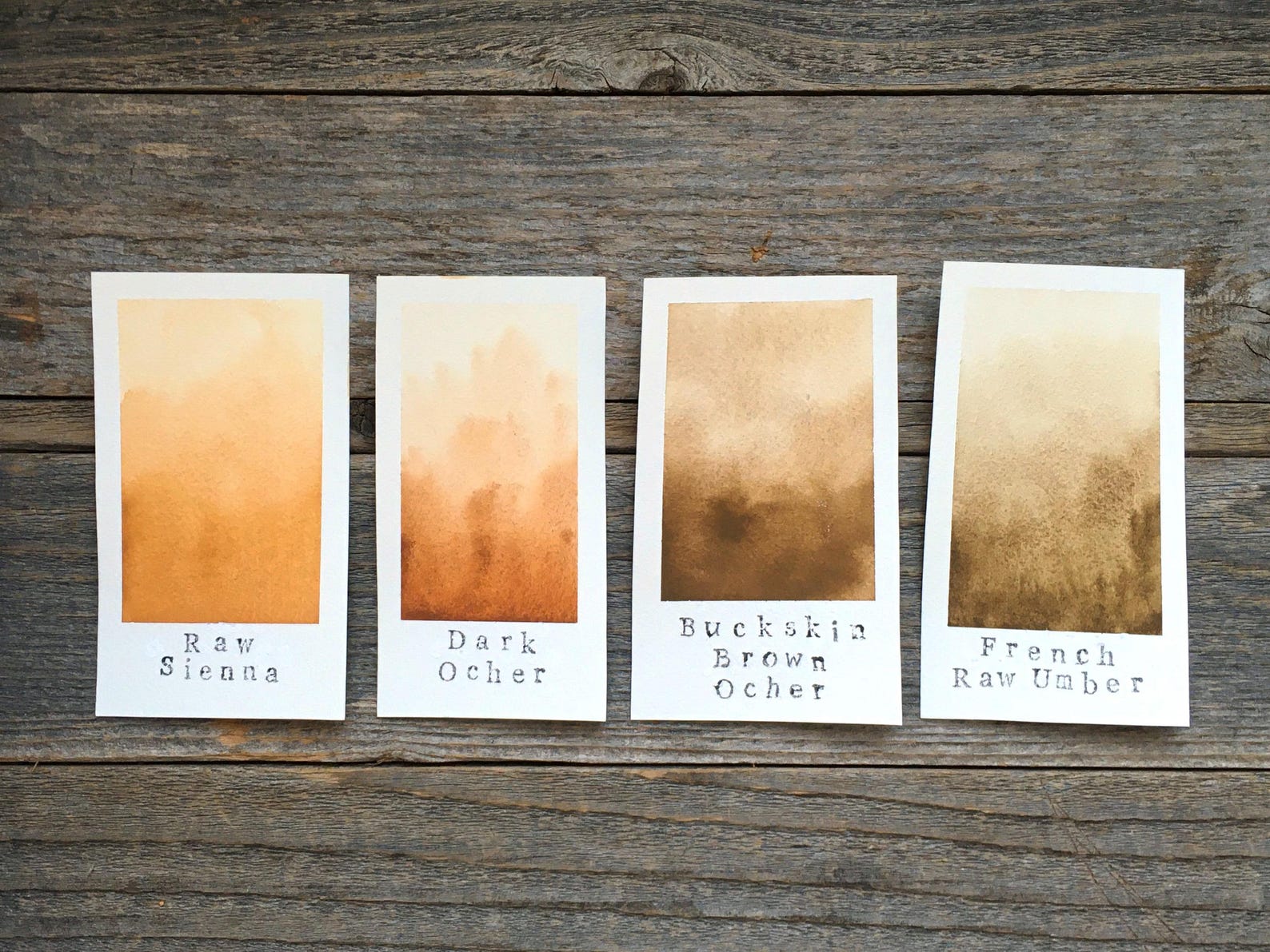 Handmade Watercolor - Raw Sienna - for Painting, Calligraphy, and ...