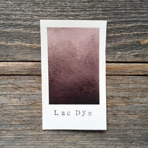 Handmade Watercolor - Lac Dye - Granulating Watercolor - for Painting ...