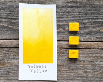 Handmade Watercolor - Lead Tin Yellow - for Painting, Calligraphy, and ...