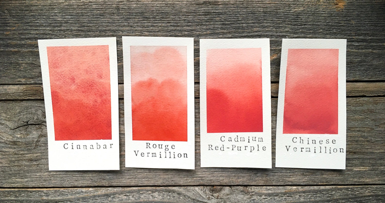 Handmade Watercolor Rouge Vermillion Red Pigment for - Etsy
