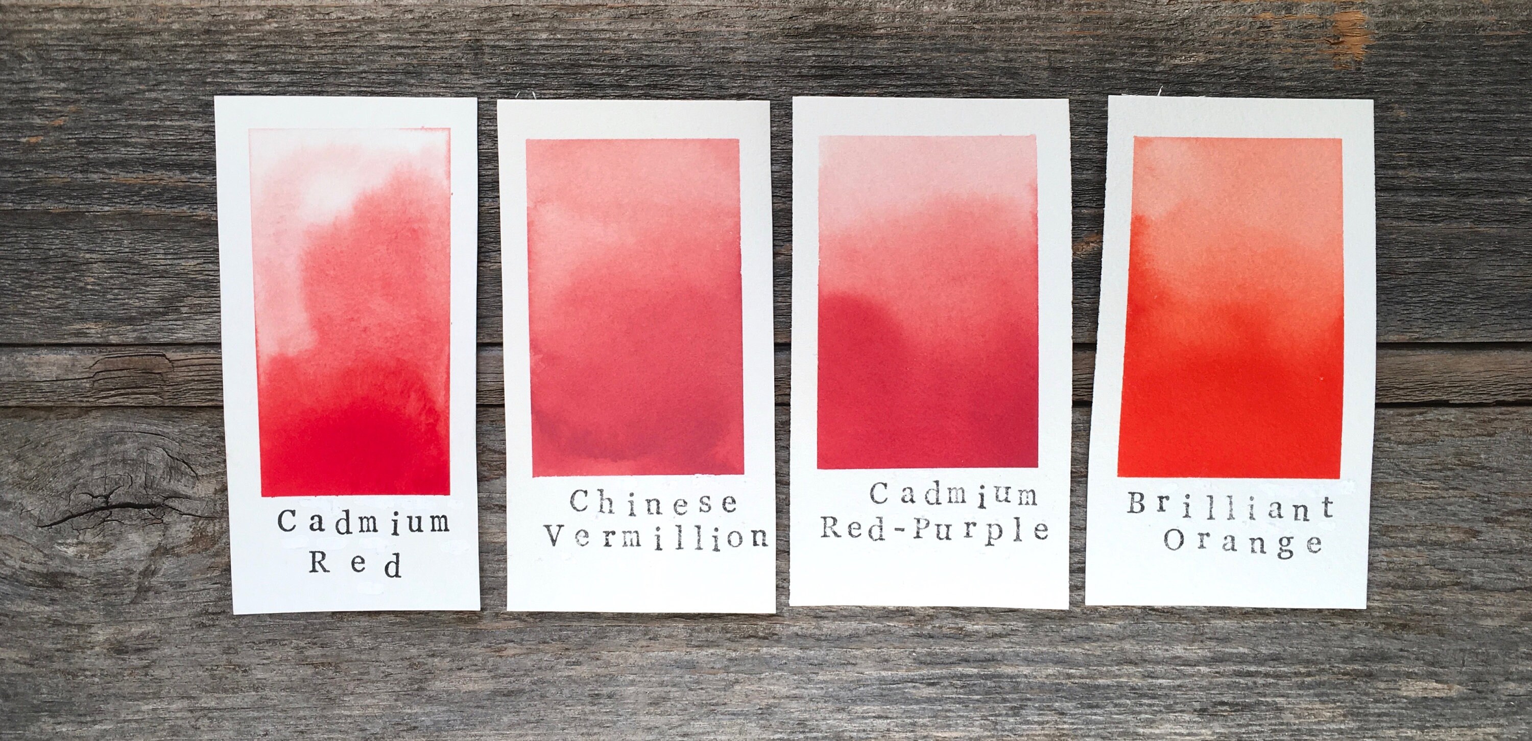 Handmade Watercolor Chinese Vermillion Opaque Watercolor - Etsy