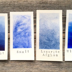 Handmade Watercolor - Smalt - for Painting, Calligraphy, and Lettering ...