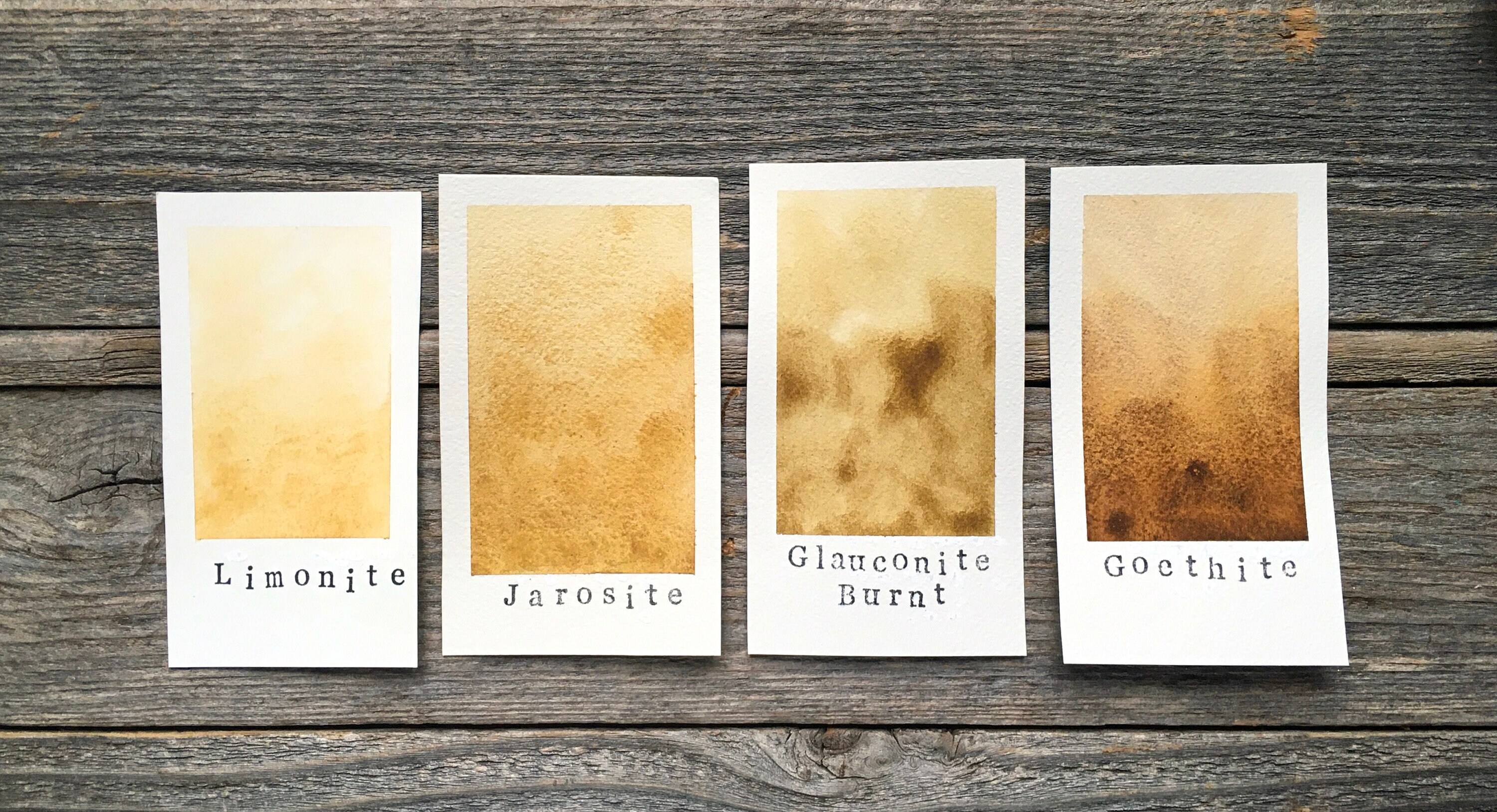 Handmade Watercolor Jarosite Mineral Pigment for | Etsy