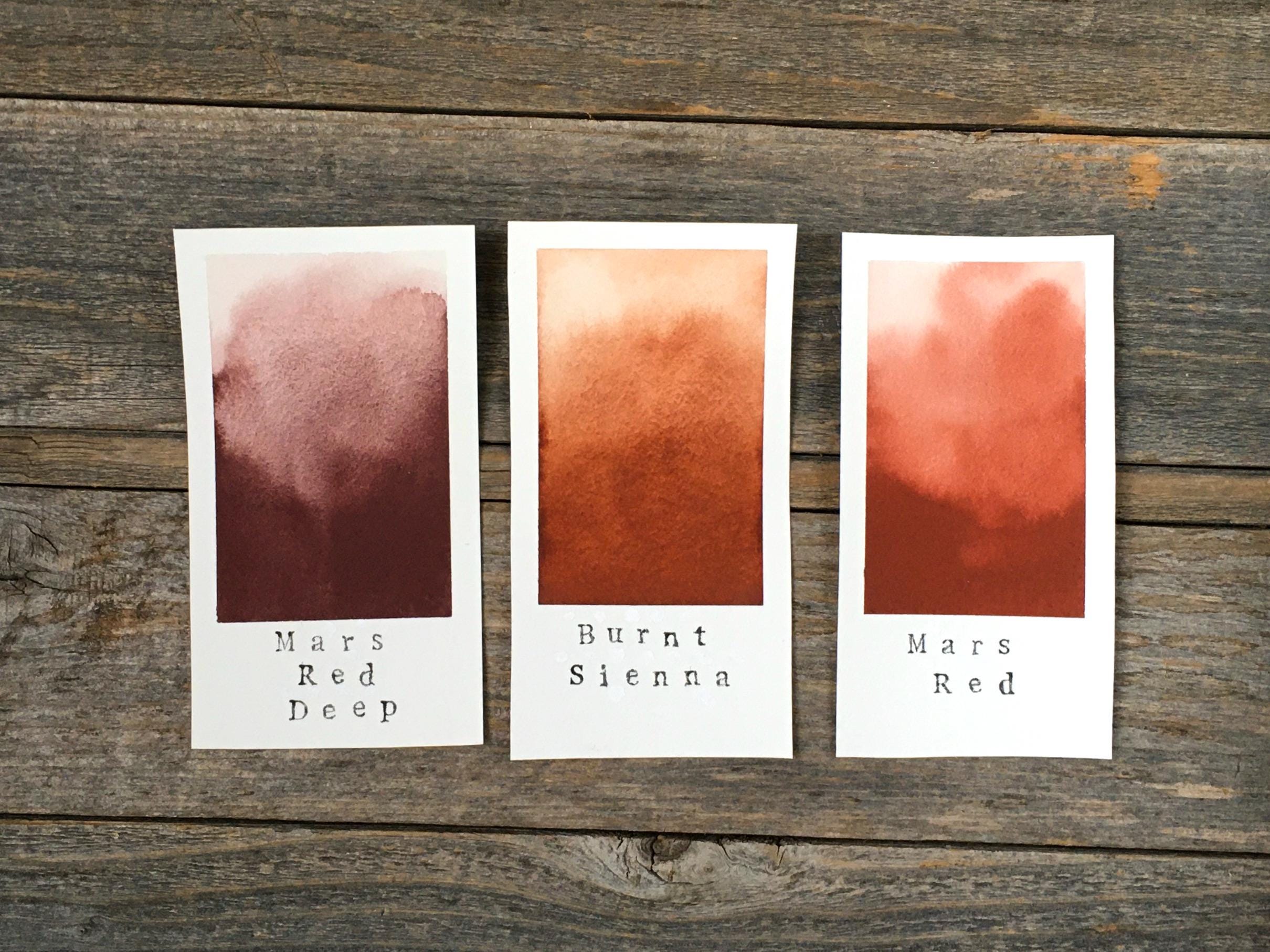 Handmade Watercolor - Mars Red - for Painting, Calligraphy, and ...