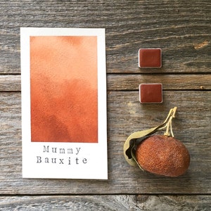 Handmade Watercolor Mummy Bauxite Mineral Watercolor for | Etsy