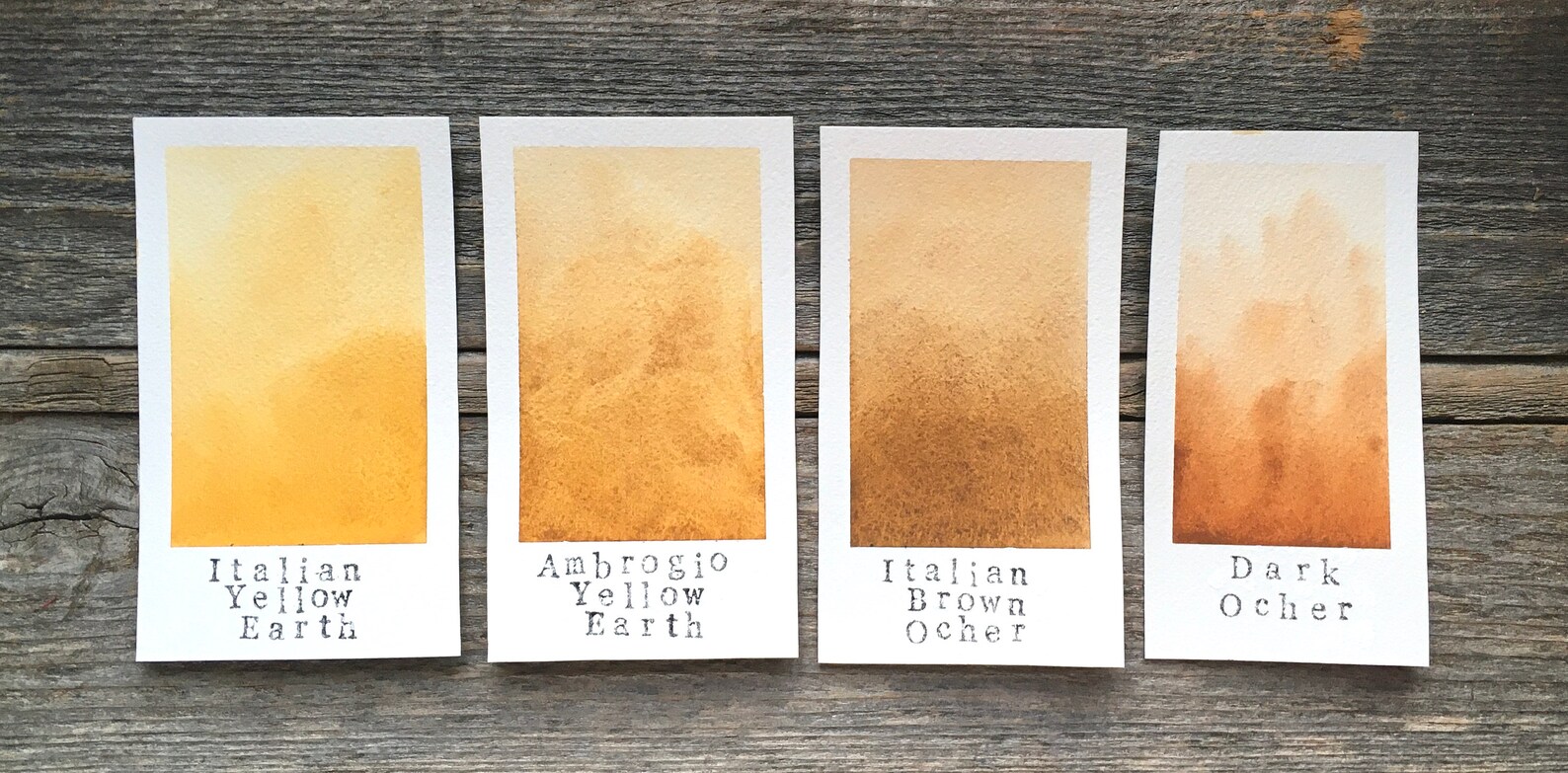 Handmade Watercolor - Italian Yellow Earth - for Painting, Calligraphy ...
