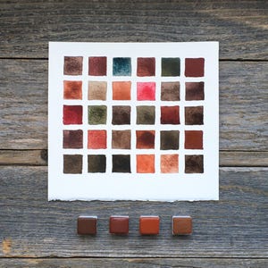 Handmade Watercolor - Mars Red - for Painting, Calligraphy, and ...