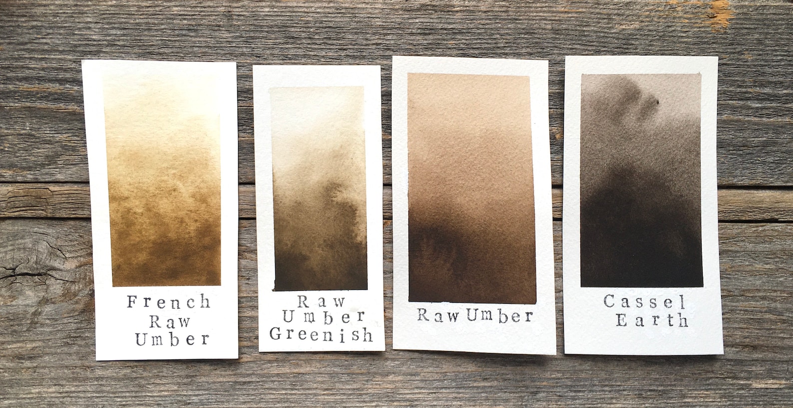 Handmade Watercolor Raw Umber Brown for Painting | Etsy
