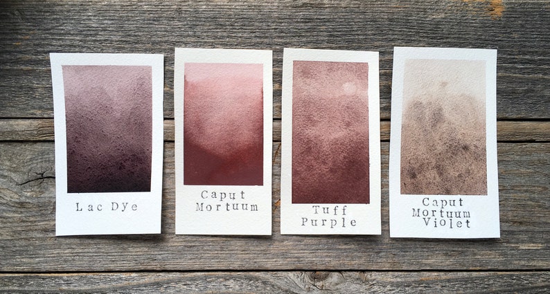 Handmade Watercolor Lac Dye Granulating Watercolor for - Etsy