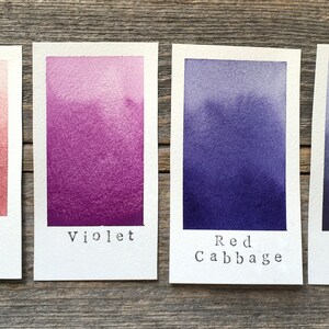 Handmade Watercolor - Violet Watercolor - for Painting, Calligraphy ...