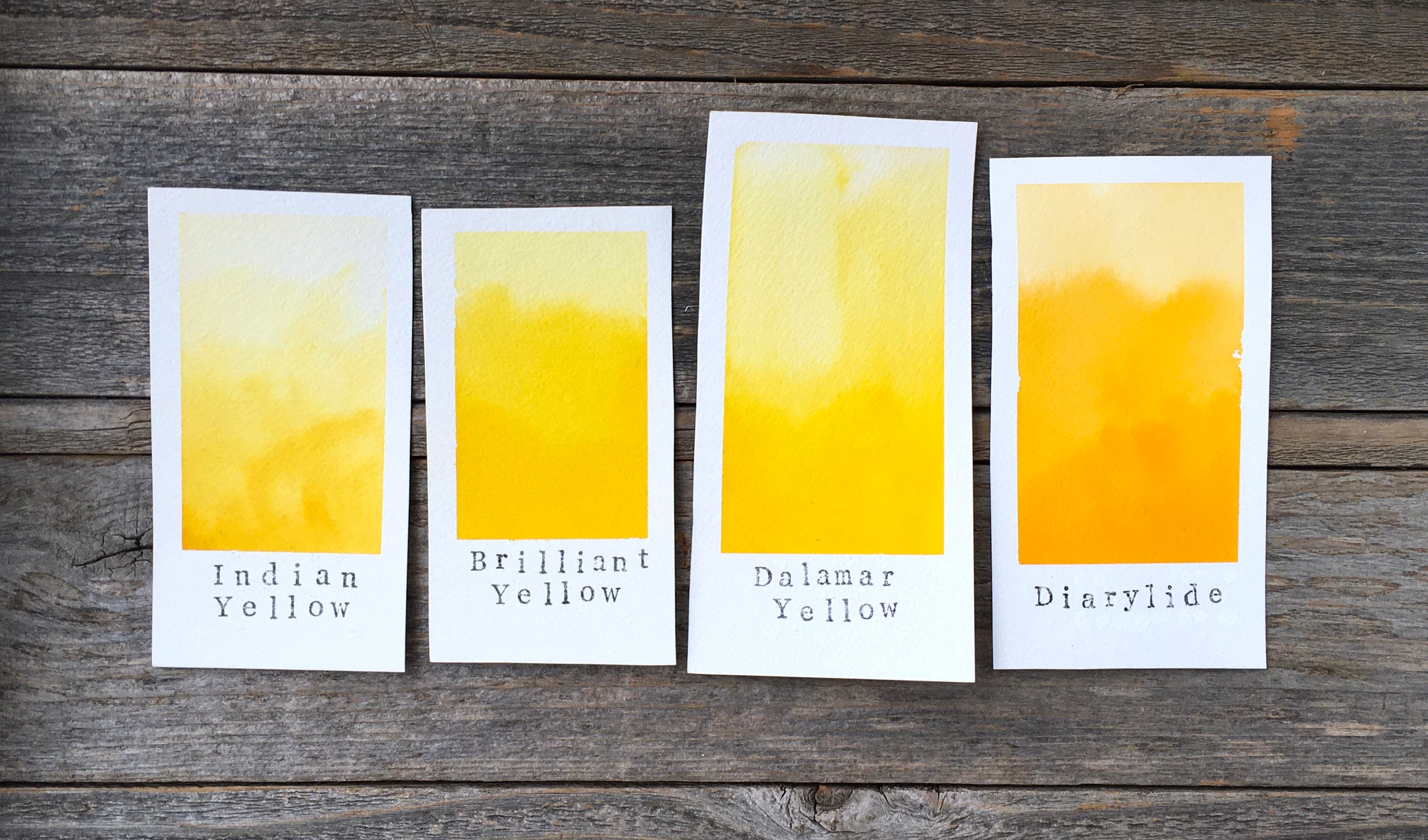 Handmade Watercolor - Diarylide Yellow - for Painting, Calligraphy, and ...