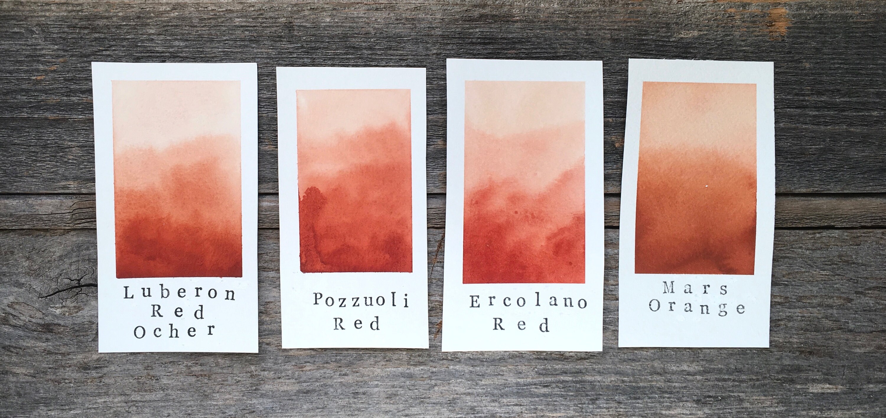 Handmade Watercolor Red Ocher for Painting Calligraphy | Etsy