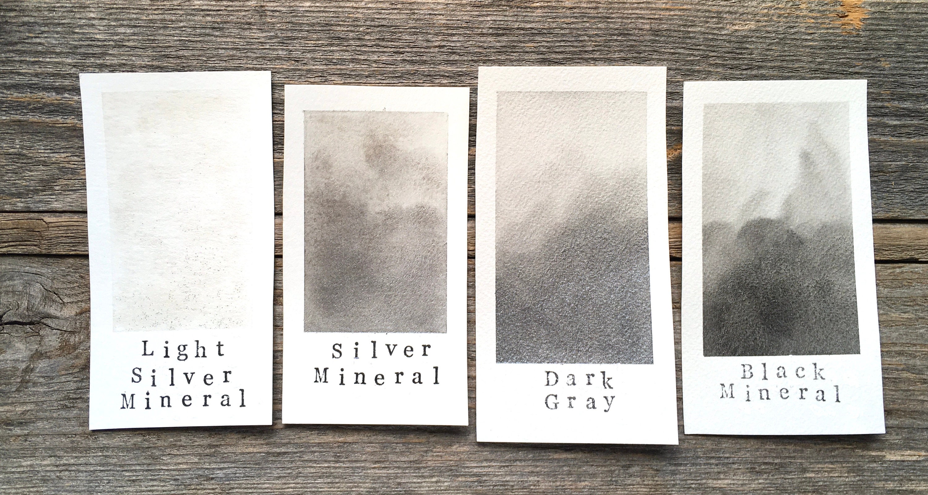 Handmade Watercolor Light Silver Metallics Paint With - Etsy