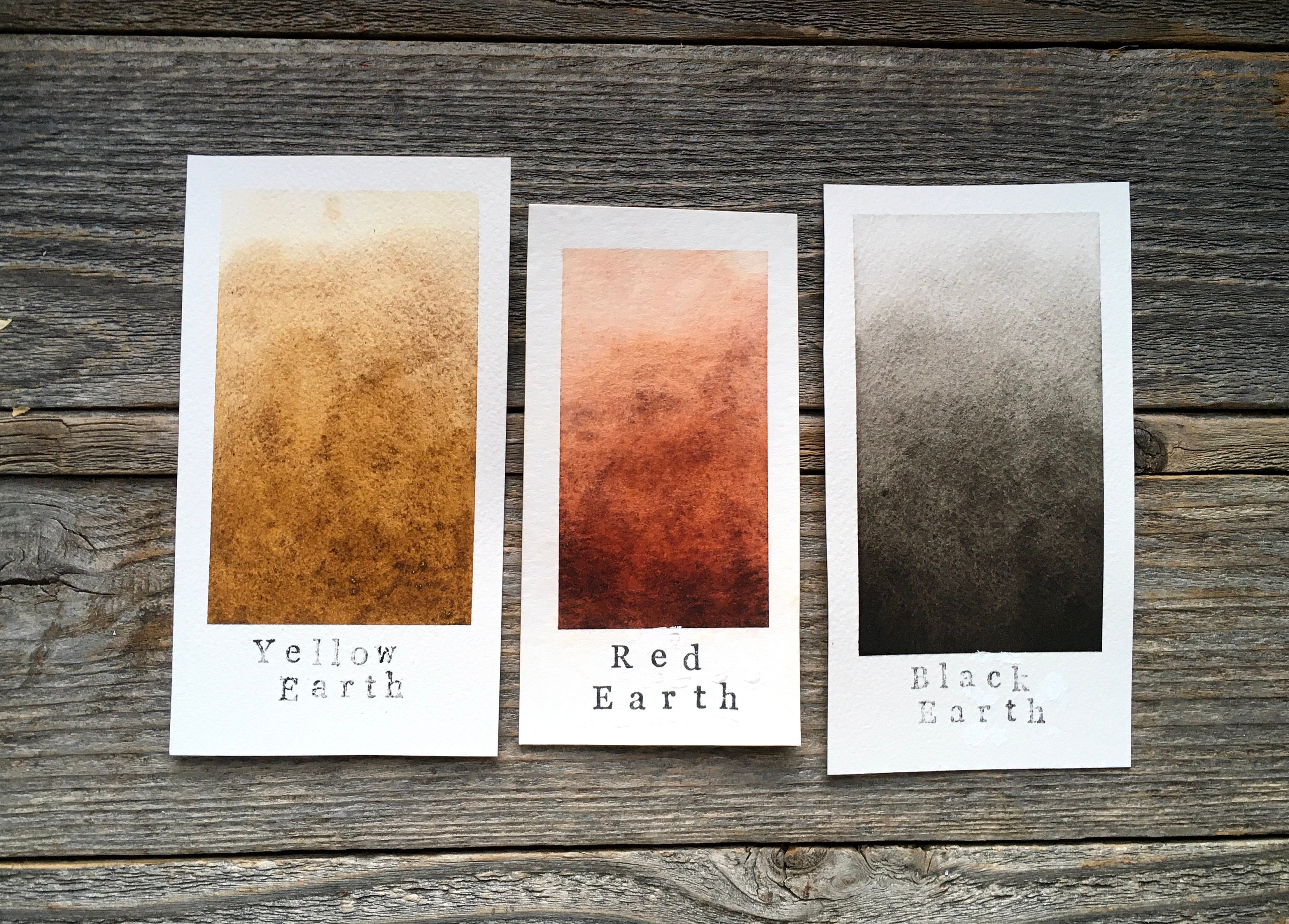 Handmade Watercolor Yellow Earth for Painting - Etsy