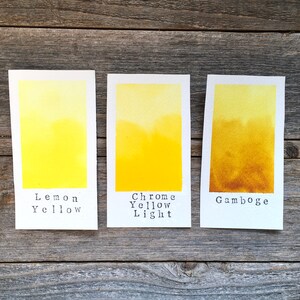 John Sargent's Set - 16 Color Set - Handmade Watercolors - Vermillion ...