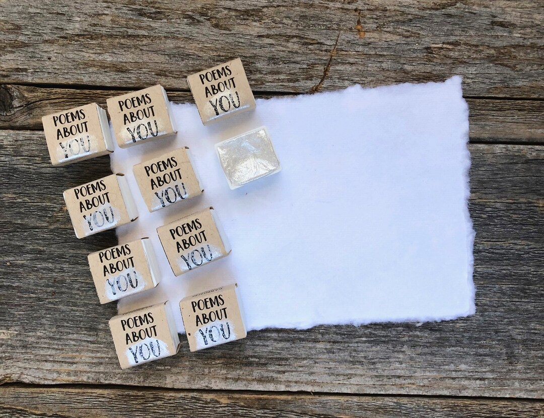 Handmade Watercolor - Light Silver Metallics - Paint With Sparkles ...