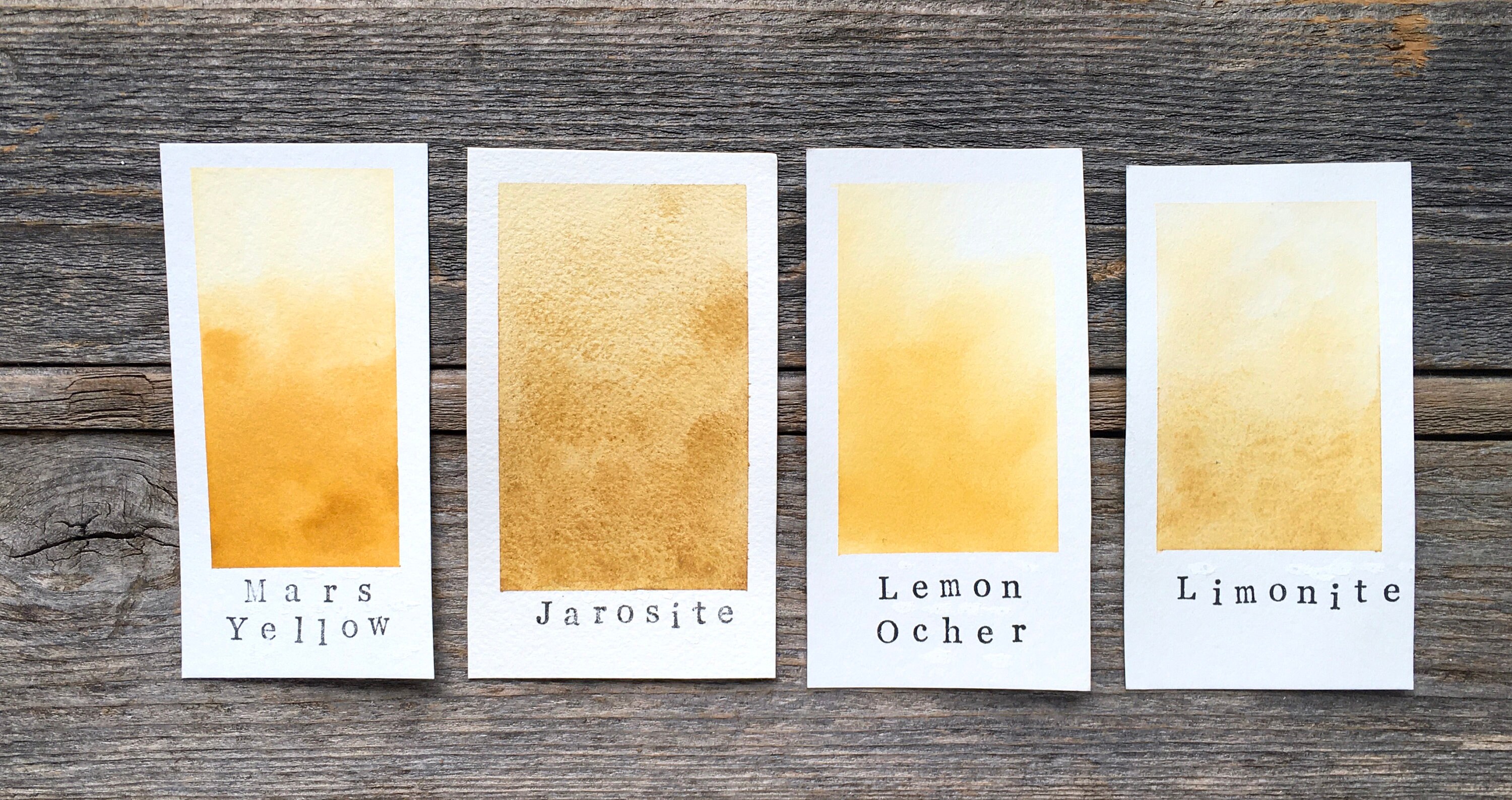 Handmade Watercolor Jarosite Mineral Pigment for | Etsy