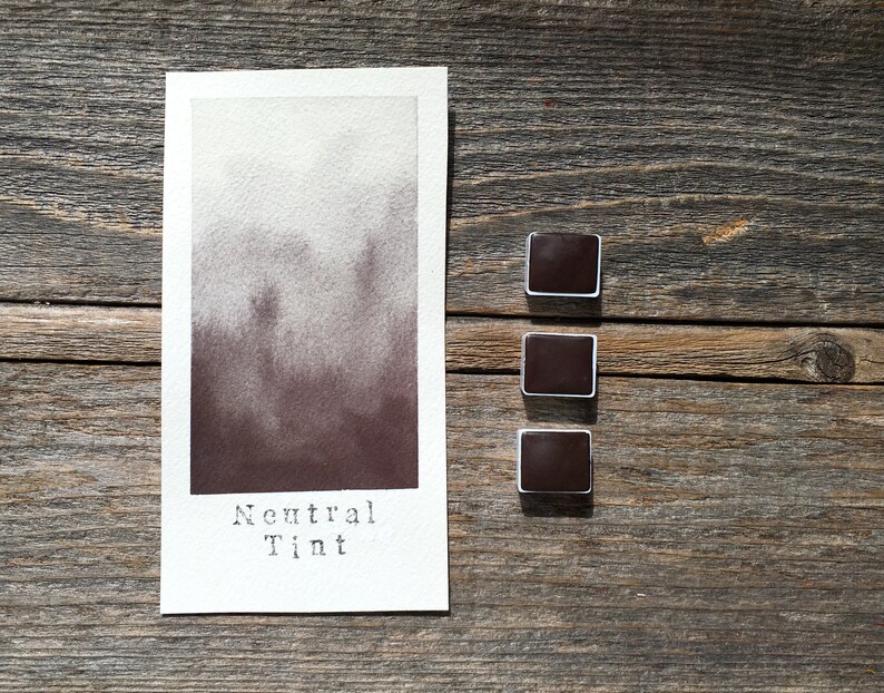 Handmade Watercolor Neutral Tint Convenience Color for | Etsy