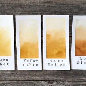 Handmade Watercolor - Mars Yellow - for Painting, Calligraphy, and ...