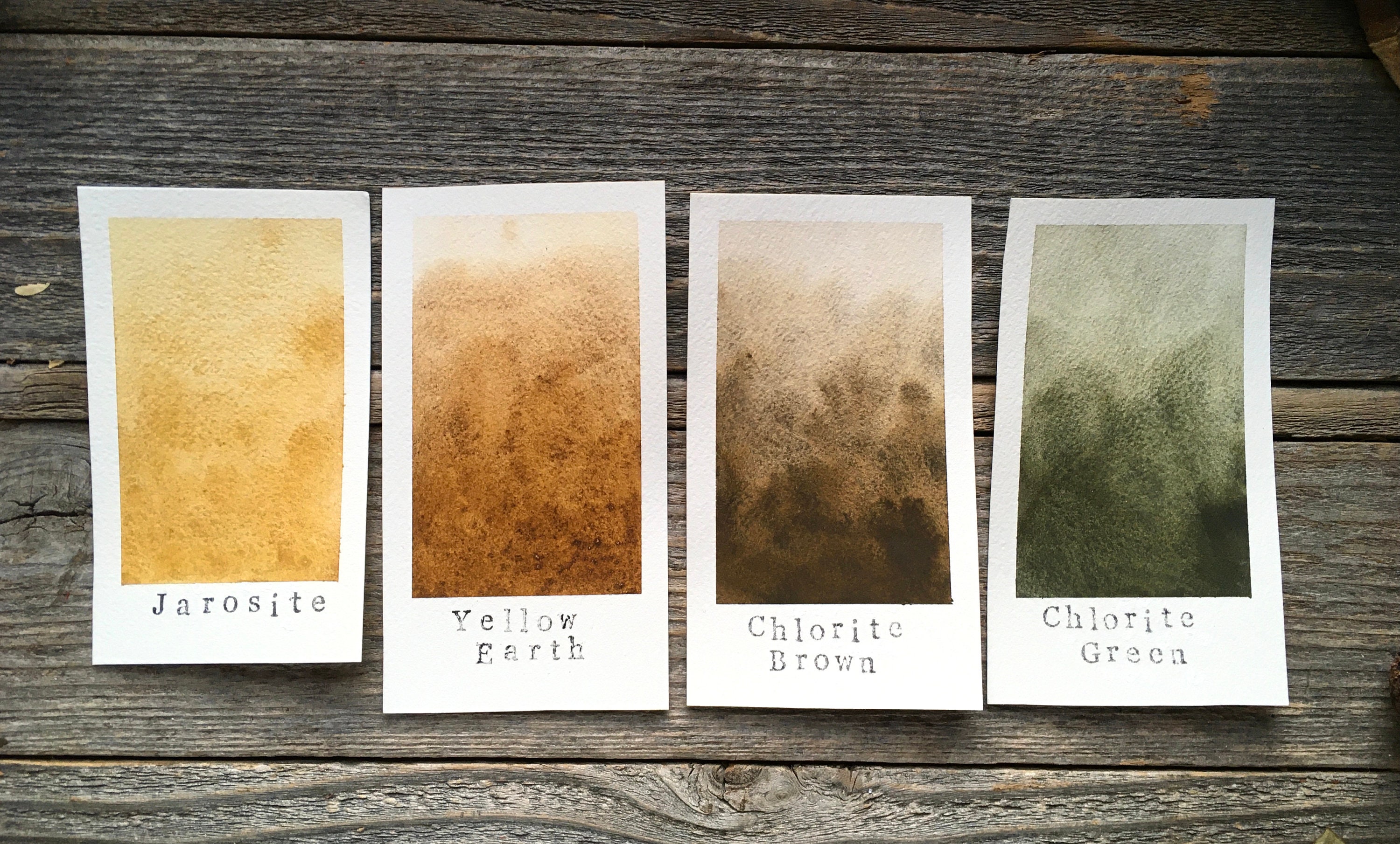 Handmade Watercolor Yellow Earth for Painting - Etsy
