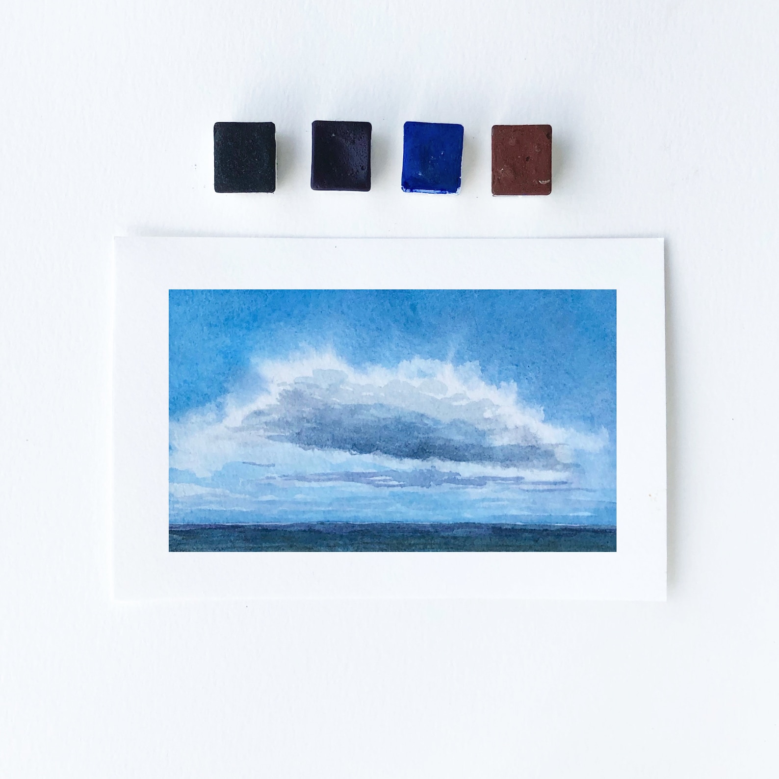 Handmade Watercolor Smalt for Painting Calligraphy and | Etsy