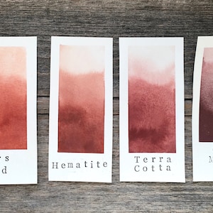 Handmade Watercolor - Mars Red - for Painting, Calligraphy, and ...