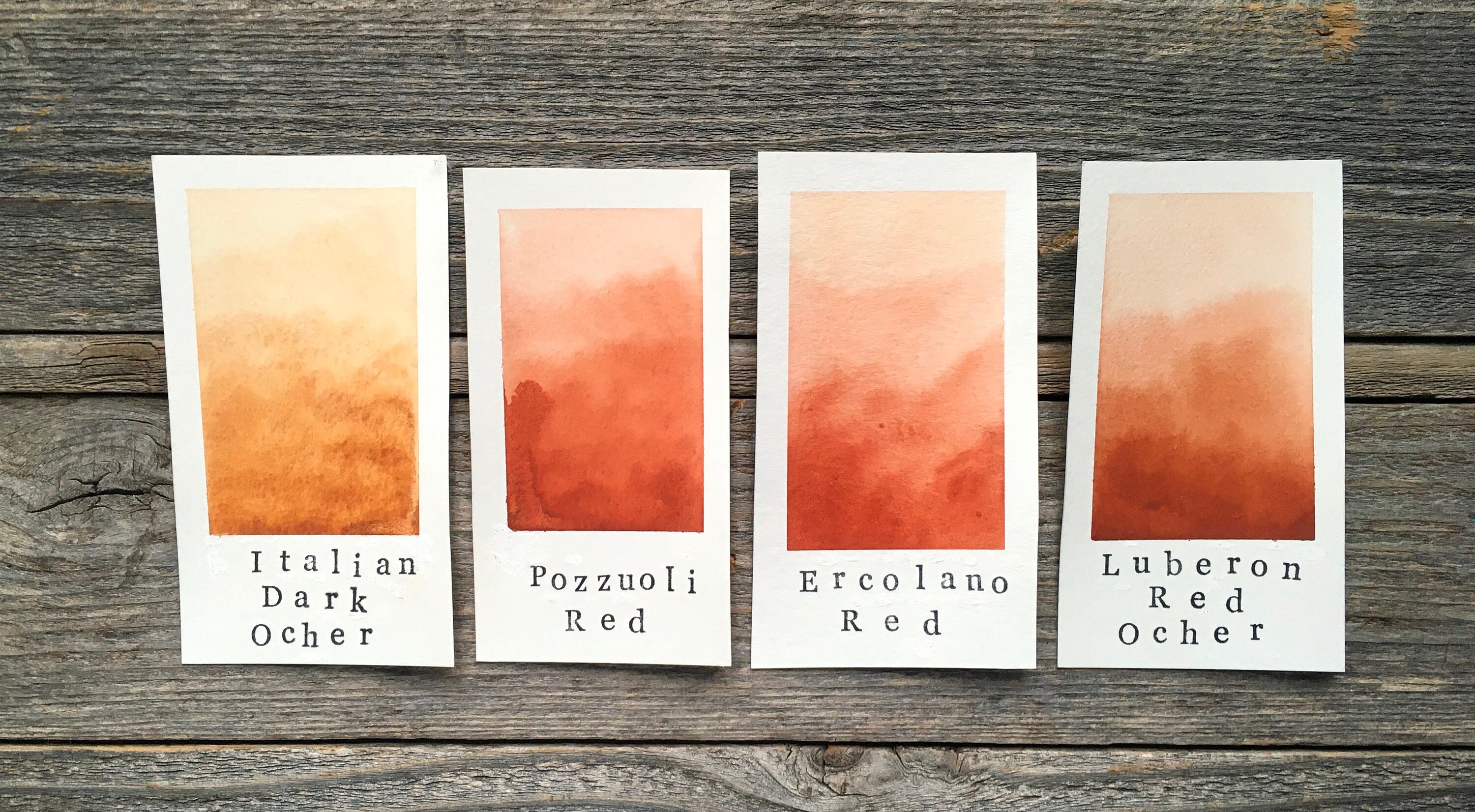 Handmade Watercolor Red Ocher for Painting Calligraphy - Etsy
