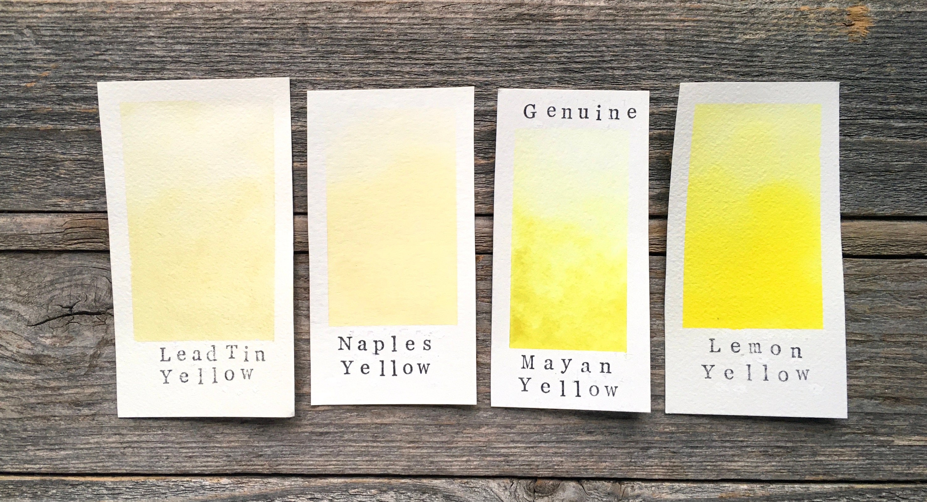 Handmade Watercolor - Lead Tin Yellow - for Painting, Calligraphy, and ...