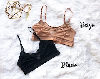 Sheer bra | Etsy