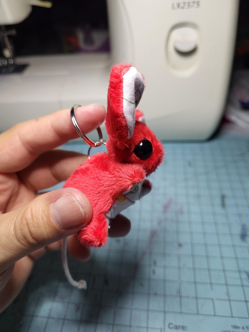 Custom Plush Mouse Adventure Buddy Ready to Be Worn as a Hair Clip or a ...
