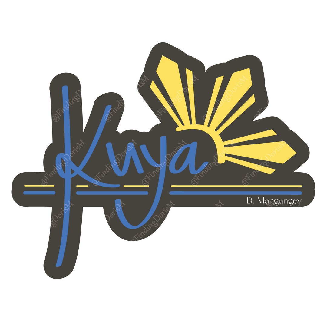 Kuya Sticker - Etsy