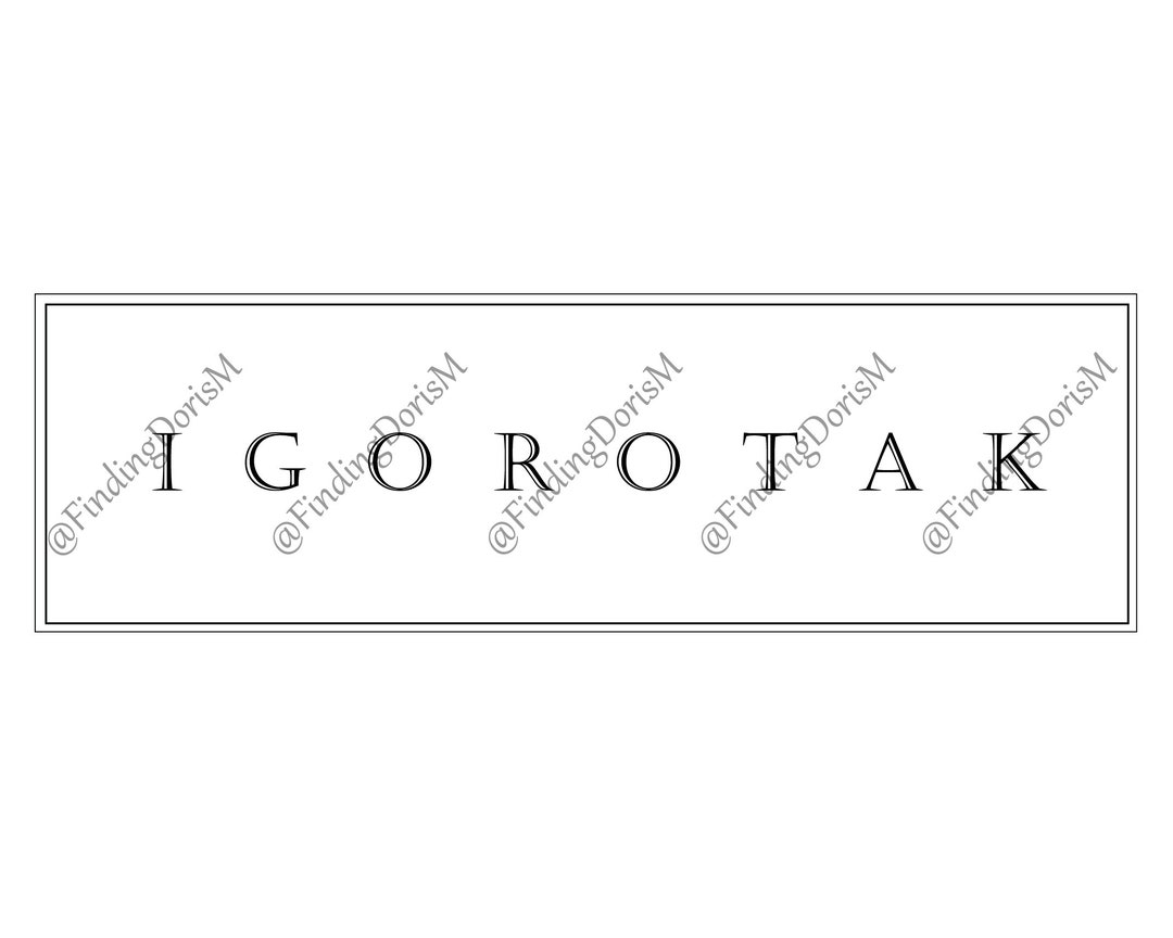 Minimalistic Igorot Sticker A - Etsy