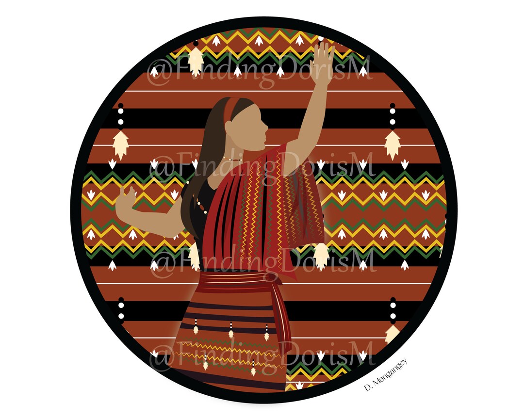 Kalinga Dancer B Sticker - Etsy