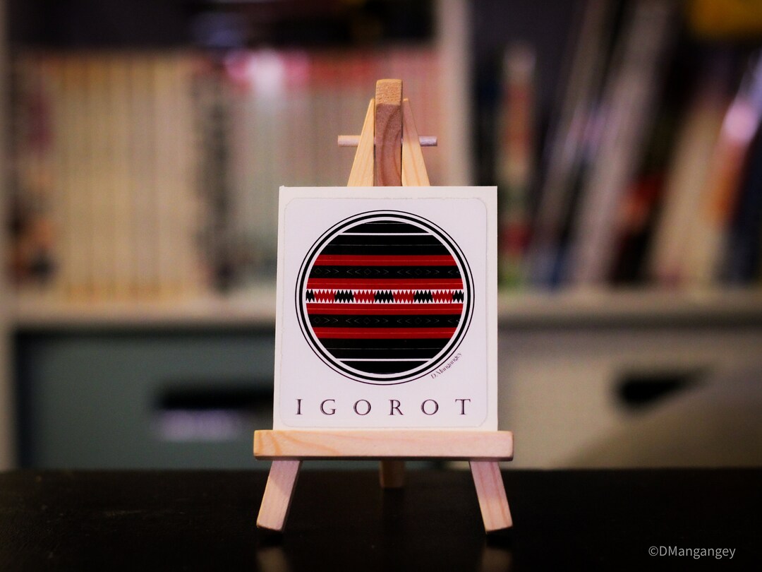 Igorot Tapis Sticker Ifugao Black - Etsy