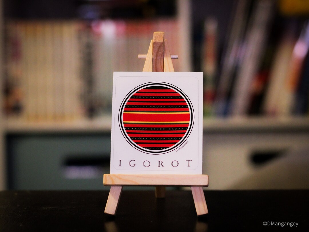 Igorot Tapis Sticker-bontoc Pattern A - Etsy