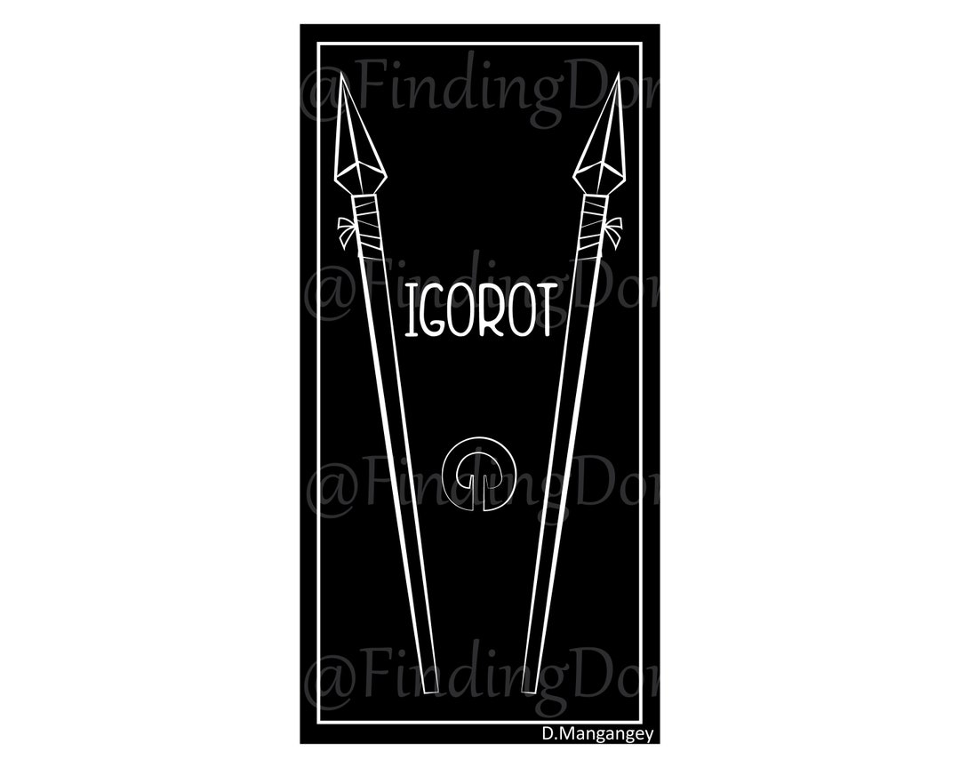 Igorot Spear Sticker - Etsy