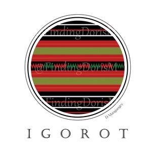 Igorot Tapis Sticker Ifugao Green - Etsy