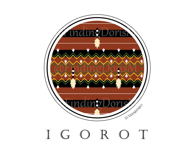 Igorot Tapis Sticker Set - Etsy