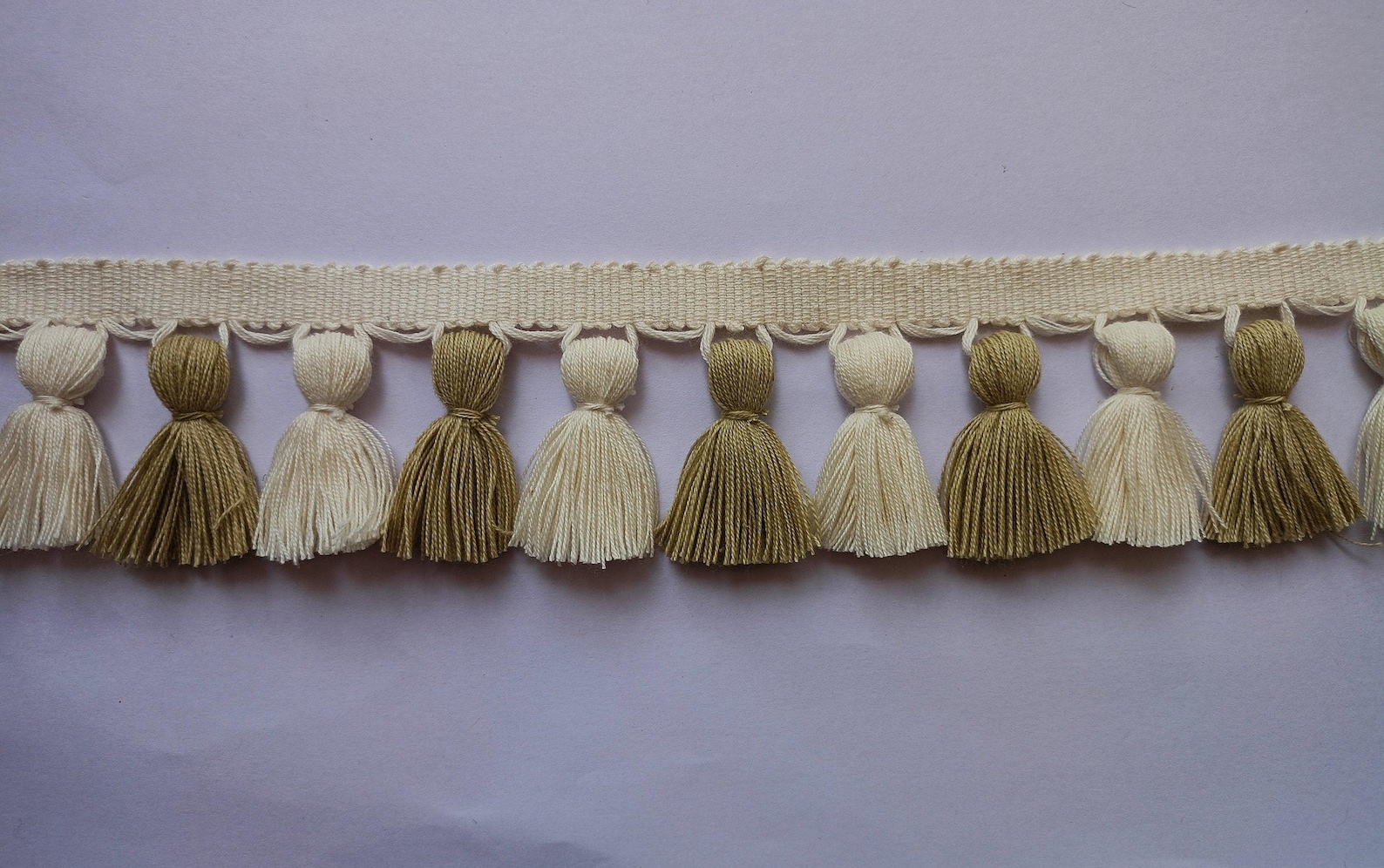 Multi Colored Tassel Trim, Tassel Trim, Trims by the Yard, Tassel Trim ...