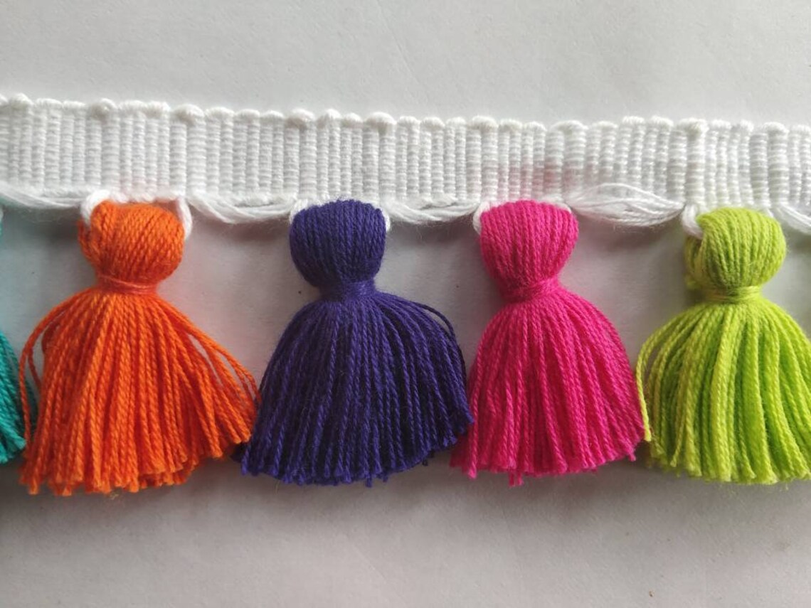Tassel Trim Tasssl Fringe Tassel Fringe Trim Fringe Trim - Etsy